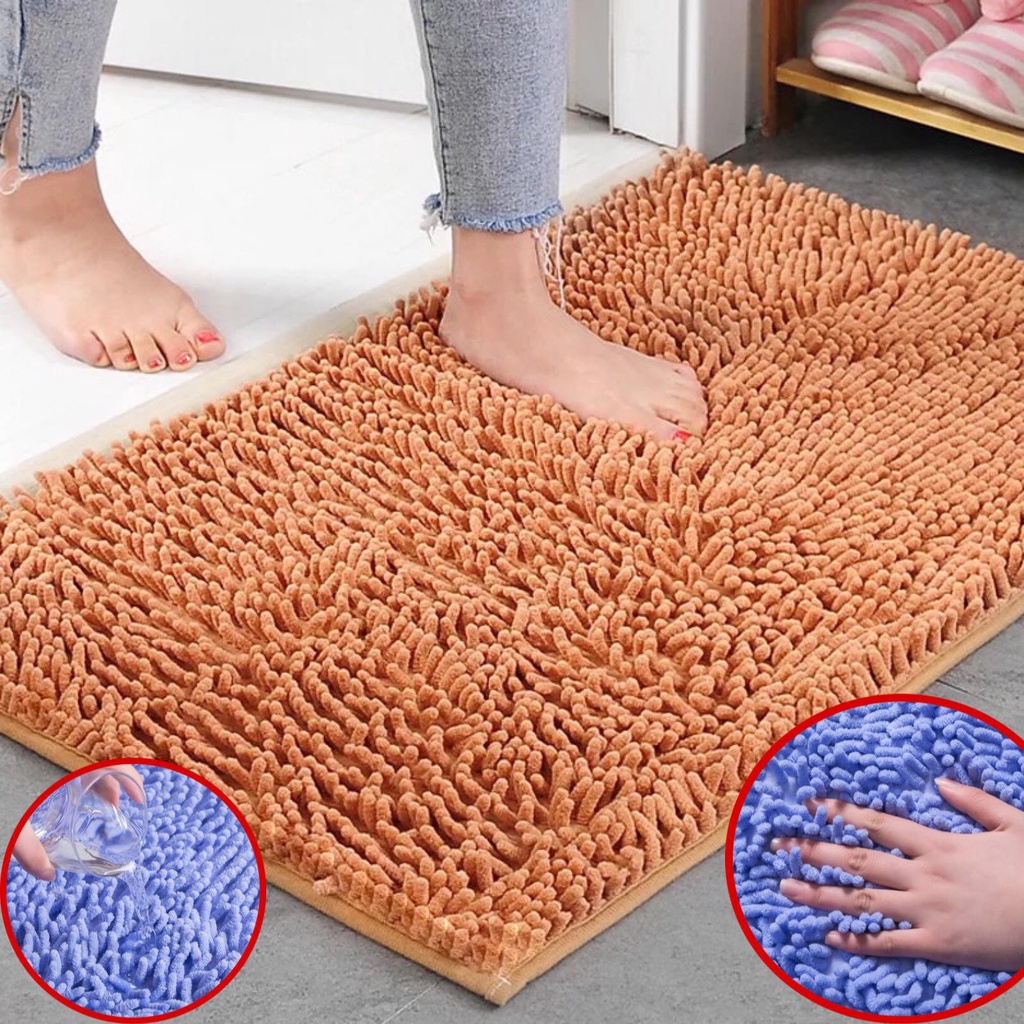 Shaggy Smooth doormat For Living Room , Bedroom , Kitchen Indoor ...