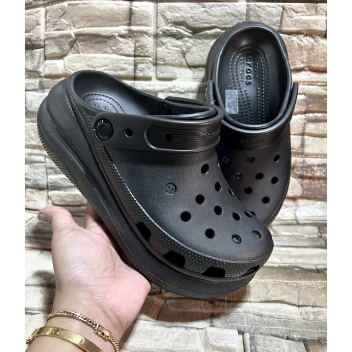 Crocs Classic Crush Clog wedge! | Shopee Philippines