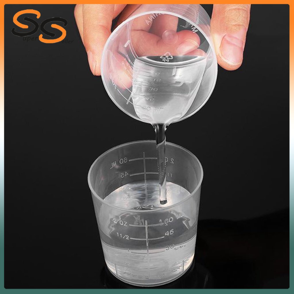 50ML Small Measuring Cup With Scale Measuring Cups Made Of Transparent ...