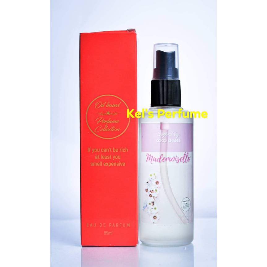 RMG OILBASED PERFUME inspired by MADEMOISELLE Women 85ml | Shopee ...
