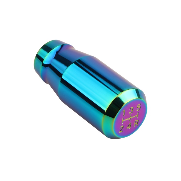Universal Car 5 Speed Aluminum Shift Knob Manual Gear Stick Shifter For ...