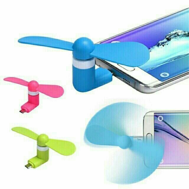 Mini USB Fan For Android micro-USB Fan Connector | Shopee Philippines