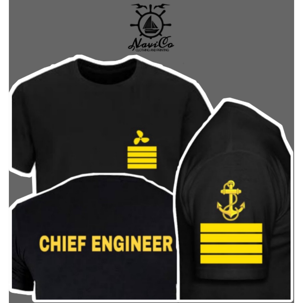 Chief Engineer Type B inspired Shirt | Shopee Philippines