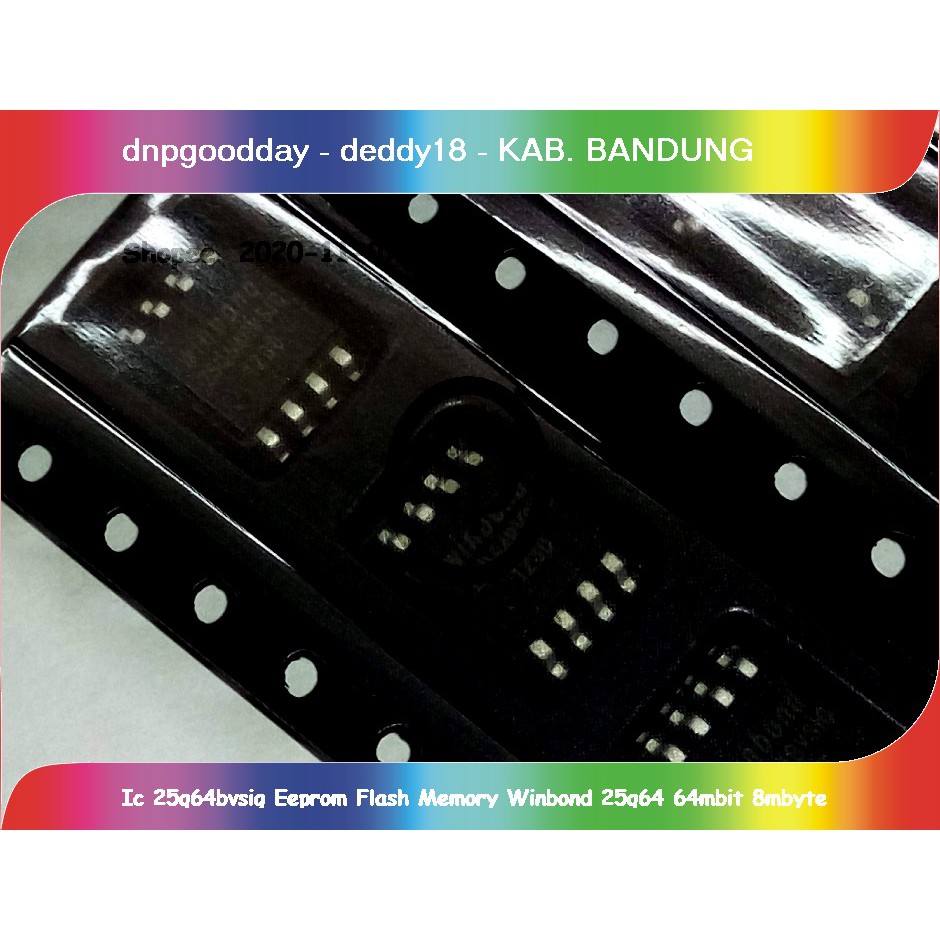 Ic 25q64bvsig Eeprom Flash Memory Winbond 25q64 64mbit 8mbyte - UniTop