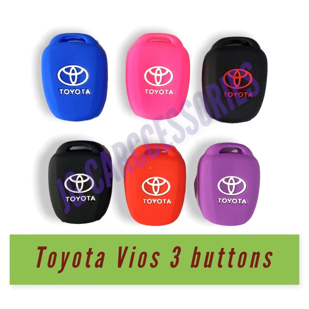 Vios 2019, 2020, 2021, 2022 4th Gen Silicone Remote Key Cover / 1 piece ...