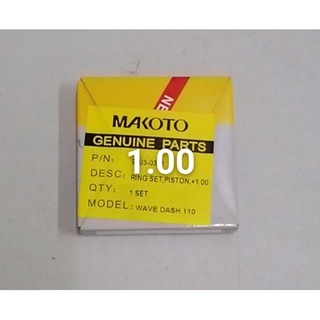 MAKOTO PISTON RING SET WAVE DASH110 | Shopee Philippines