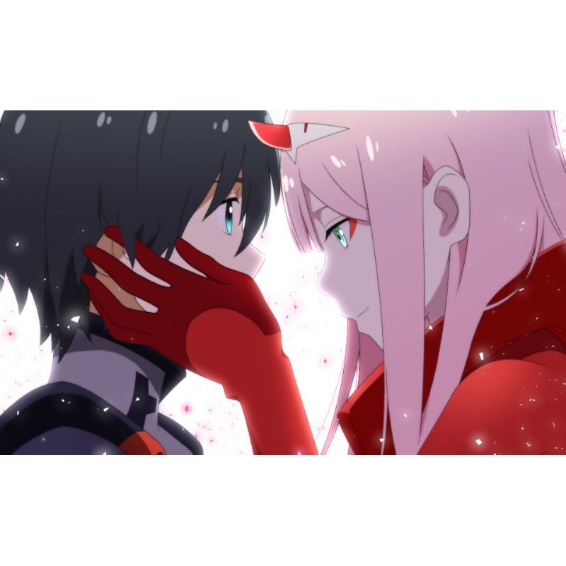 Zero two Poster / Darling in the Franxx Poster / Japanese Anime Poster ...