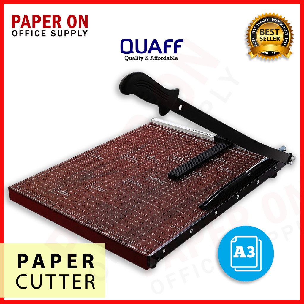 QUAFF Paper Cutter A3 Wood | Shopee Philippines