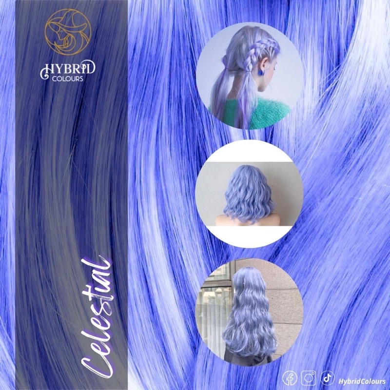 HYBRID COLOURS CELESTIAL ORGANIC HAIR DYE | Shopee Philippines