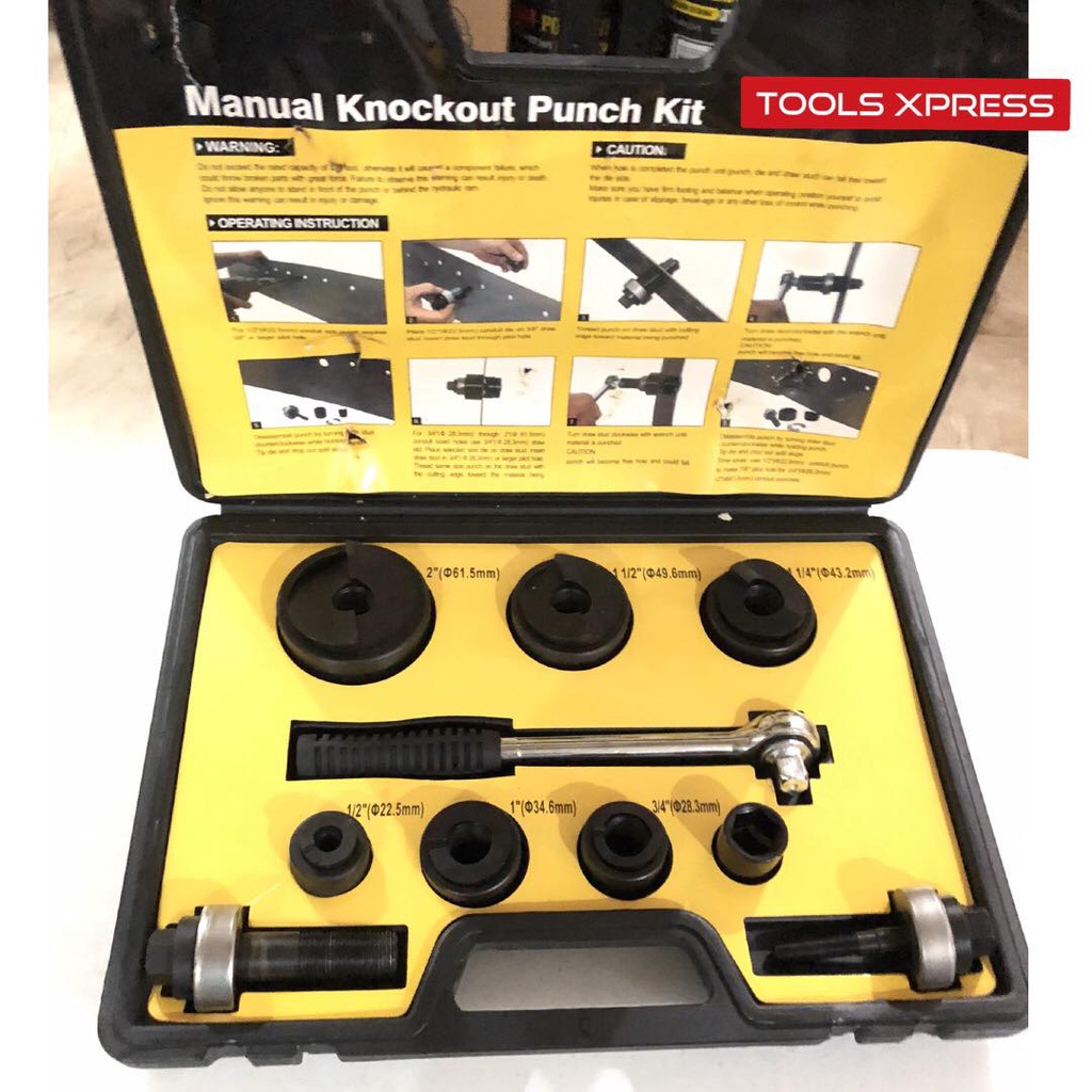 knock out puncher set up to 2 inches | Shopee Philippines