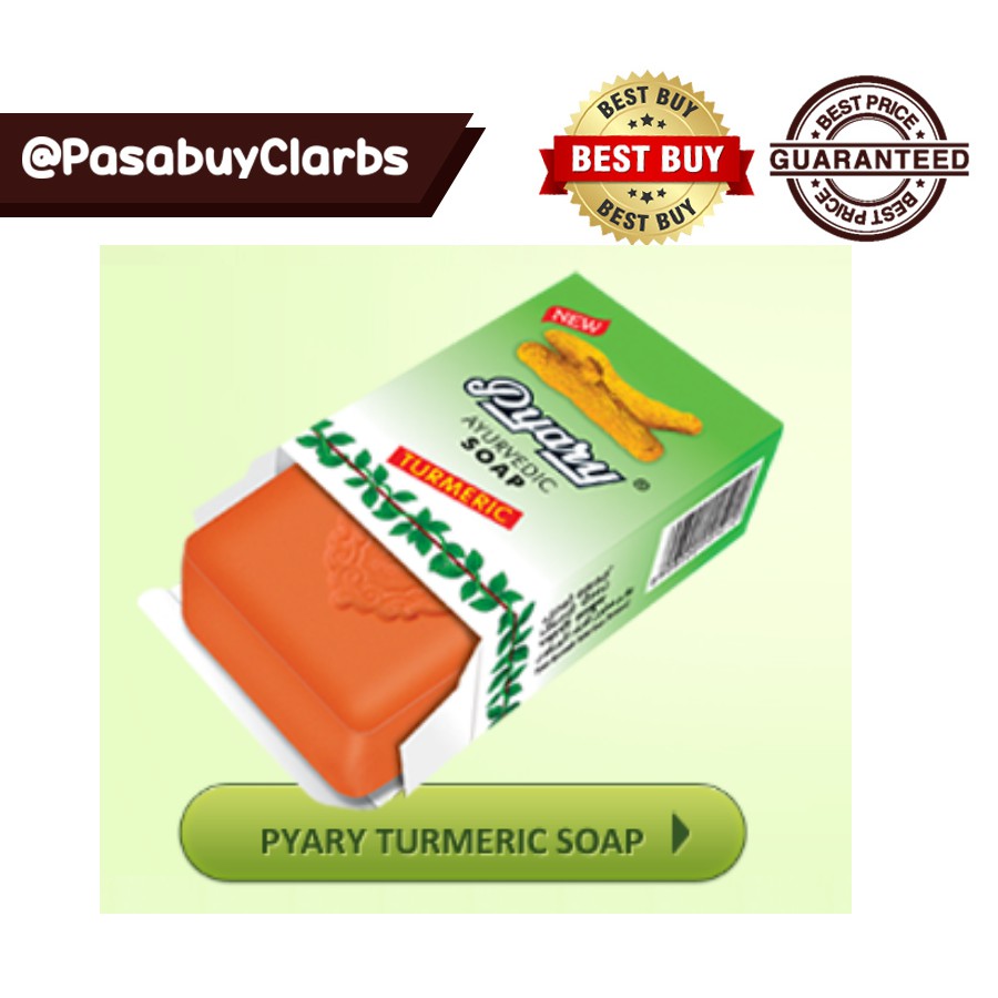 Pyary Ayurvedic Turmeric Soap 12Bars - LEGIT SUPPLIER IN THE ...
