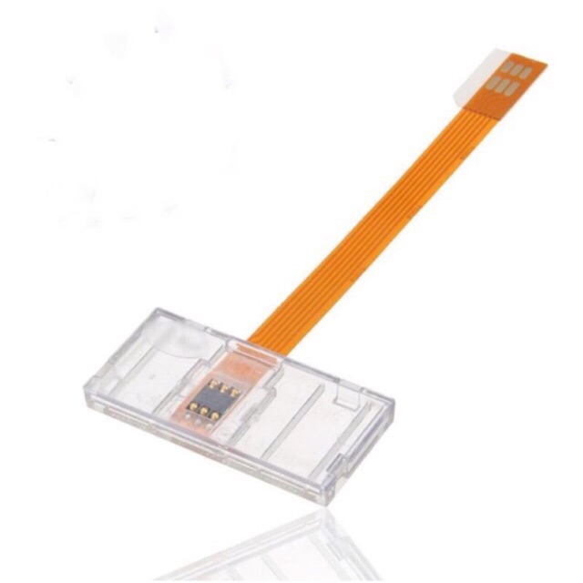 SIM Card Reader Adapt Sim Extender For Big card/micro/Nano | Shopee ...