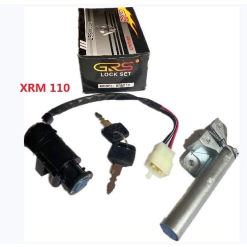 LOCK SET xrm,xrm125,wave100,wave125,c100 | Shopee Philippines