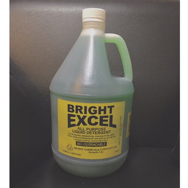BRIGHT EXCEL - ALL PURPOSE LIQUID DETERGENT (1 GALLON) | Shopee Philippines