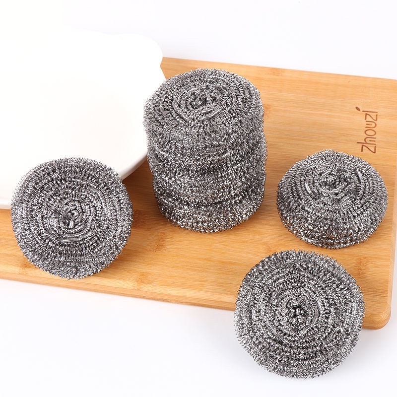 Kitchen decontamination cleaning steel wire ball, stainless steel ...