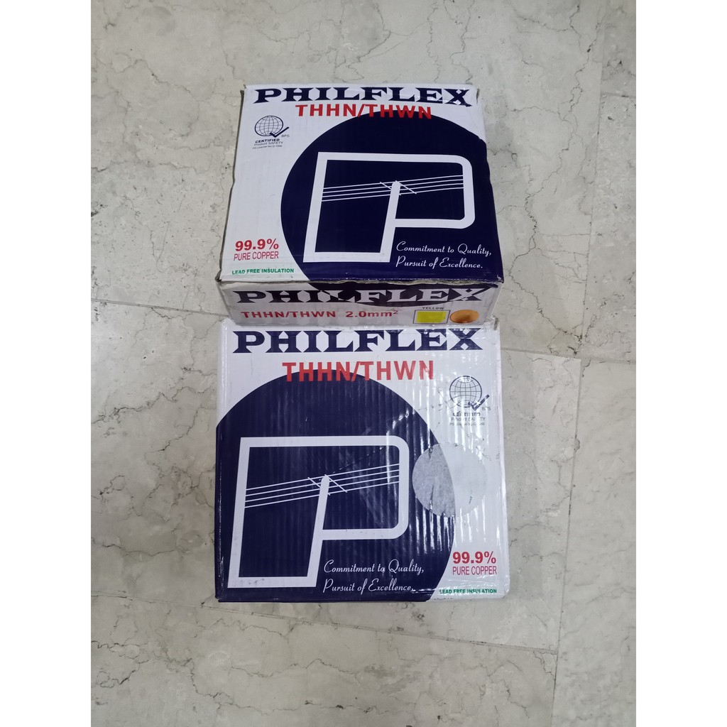 PHILFLEX THHN/THWN wire 150m ( BOXED/ per BOX ) | Shopee Philippines