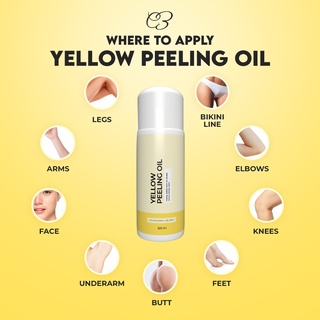 Yellow Peeling Oil | Skin Peeling | Body Peeling | Clarity Essentials ...