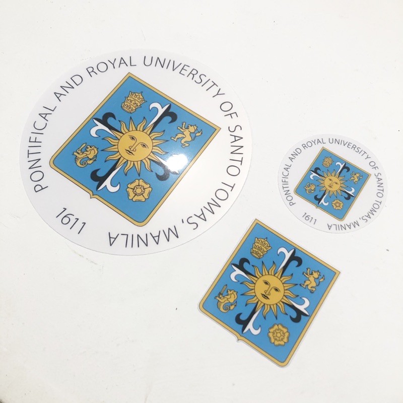 Brand New Custom Waterproof University of Santo Tomas Sticker Big UST ...