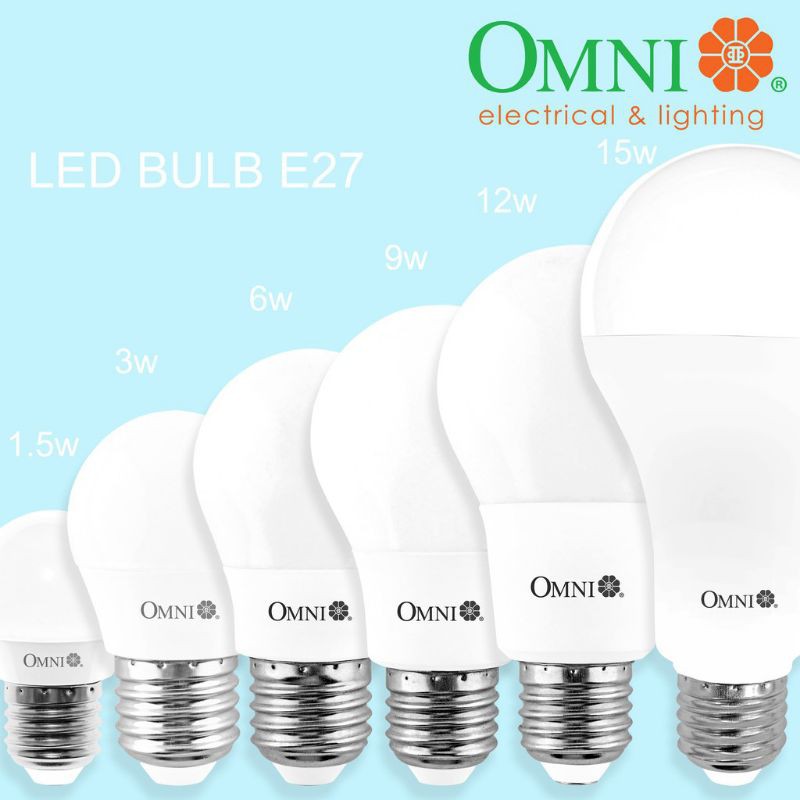 Omni LED BULB E27 HEAD DAYLIGHT 3W 5W 9W 12W 15W | Shopee Philippines Omni LED BULB E27 HEAD DAYLIGHT 3W 5W 9W 12W 15W | Shopee Philippines