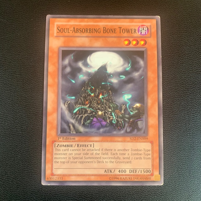 YuGiOh - Soul-Absorbing Bone Tower (TCG) | Shopee Philippines