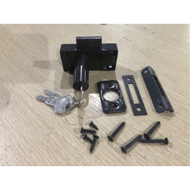 Alpha lock (screen door lock ) Bronze.Silver. SW | Shopee Philippines