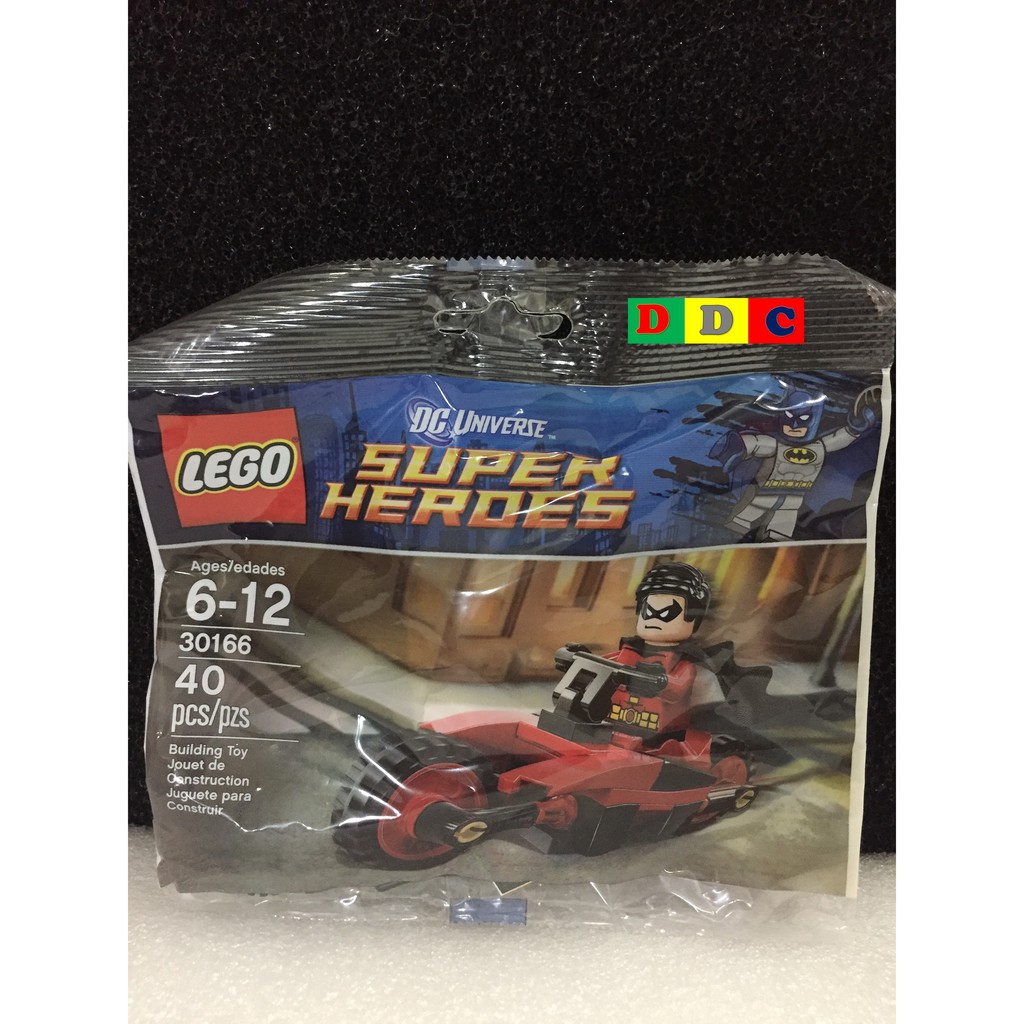 LEGO DC 30166 ROBIN AND REDBIRD CYCLE POLYBAG (SEALED) | Shopee Philippines