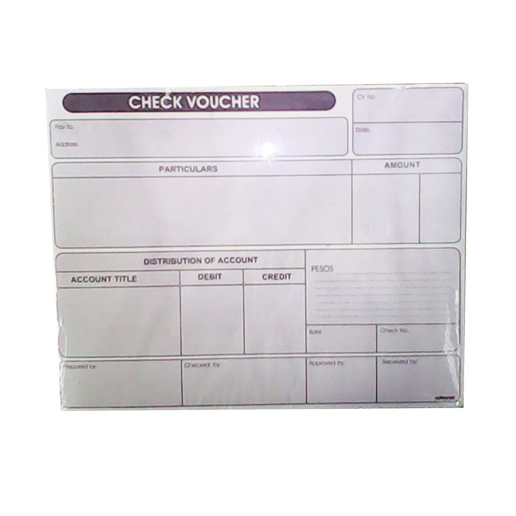 Check Voucher 1/2 without Carbon | Shopee Philippines