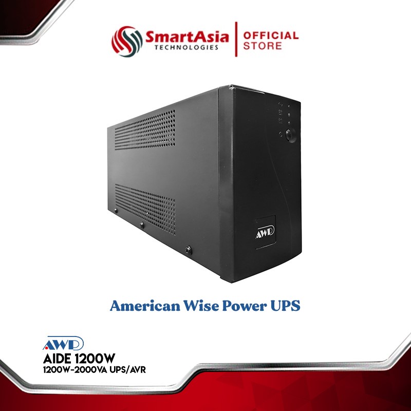 AWP Aide 1200W-2000VA Single Phase Line - Interactive with Stabilizer ...