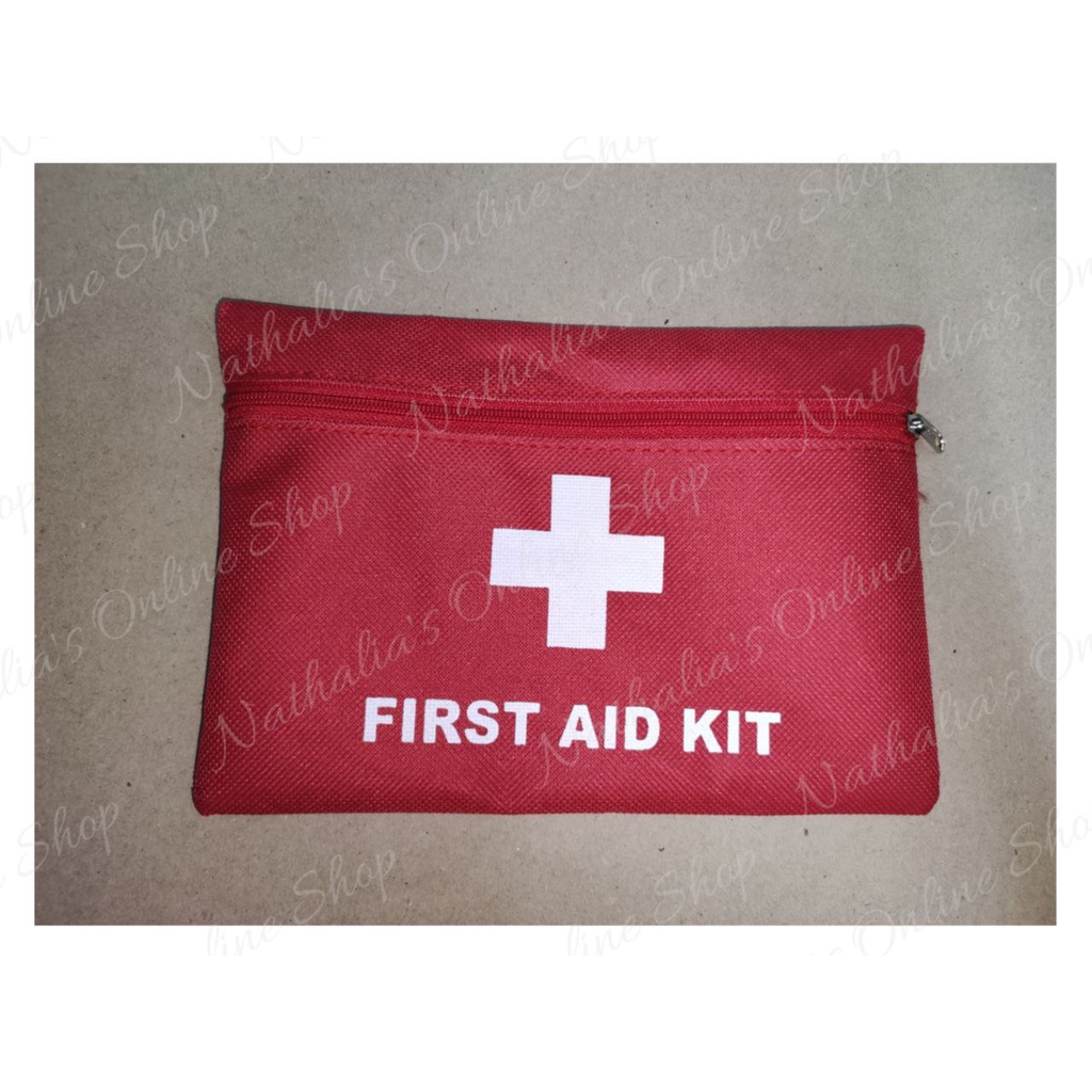 First aid kit Pouch Made to order minimum of 300 pcs. L 6" x H 4.5 ...