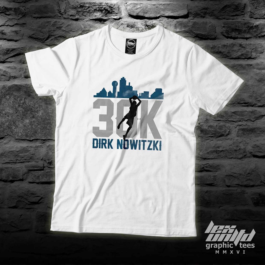 NBA Shirt (30K Dirk Nowitzki) | Shopee Philippines