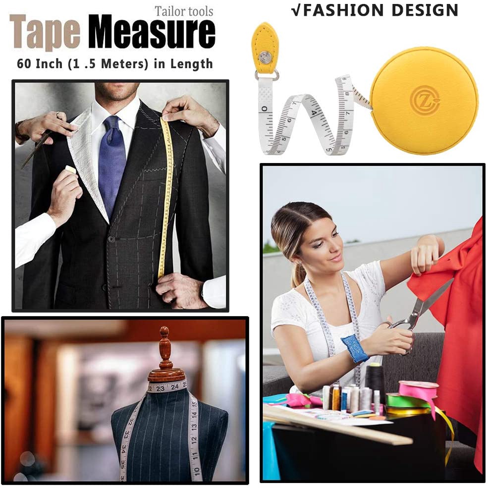 1.5m Round Soft Tape Measure Clothes Measuring Cute Meter Ruler ...