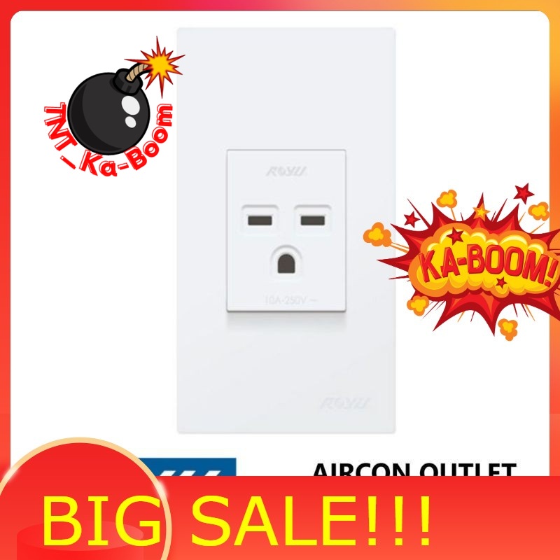 ROYU 1 gang Aircon Outlet Classic Series | Shopee Philippines