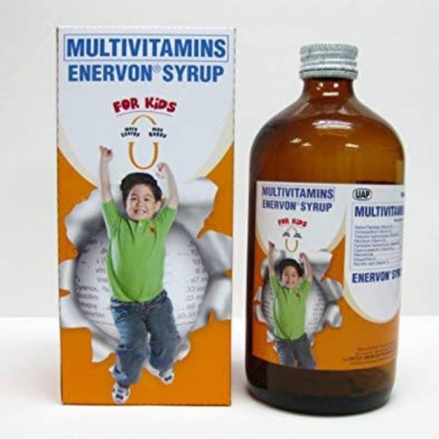Enervon Syrup Multivitamins Natasha | Shopee Philippines