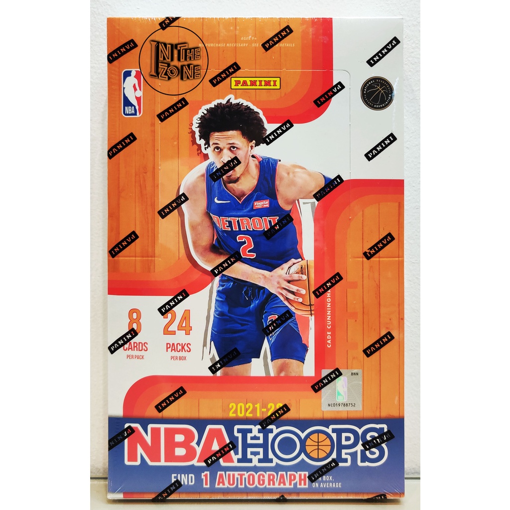 Panini NBA 2021-2022 Hoops Hobby Box 192 Cards | Shopee Philippines