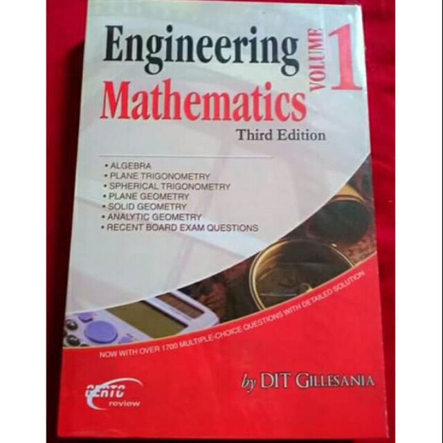 ENGINEERING MATHEMATICS VOLUME 1 | Shopee Philippines