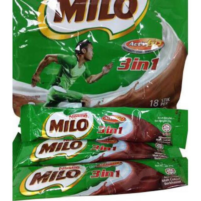 Malaysian Milo Activ-Go 3in1 Sachet | Shopee Philippines