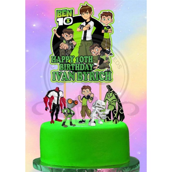 Ben10 customize cake topper | Shopee Philippines