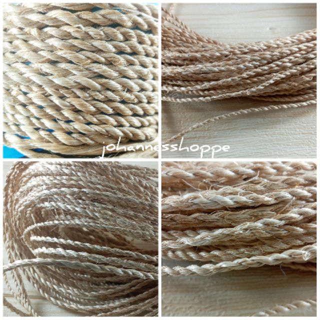 Natural Abaca Rope for Cat Scratcher [7 meters] | Shopee Philippines