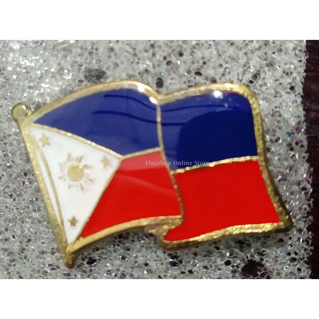 Philippine Flag Pin BIG Flag label Pin | Shopee Philippines