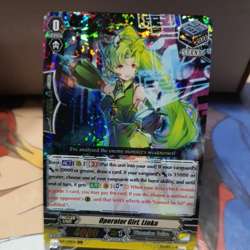 OPERATOR GIRL, LINKA RRR VSS09 CARDFIGHT VANGUARD ENGLISH | Shopee Philippines