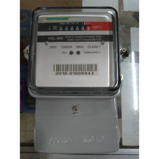 GE Digital Watthour Meter / Metro / Submeter Model I-210 2 Or 3 Wire ...