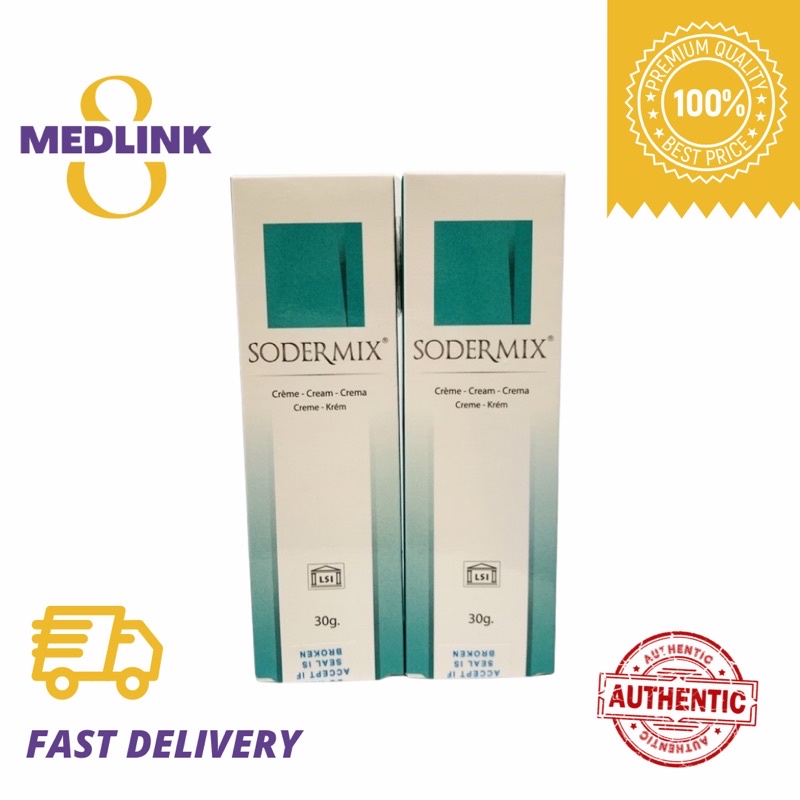 Sodermix Cream 30 grams BEST ANTI-SCAR CREAM / KELOID CREAM (made in ...