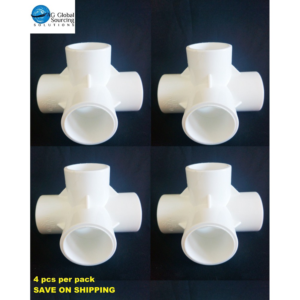 Four Way Elbow, 3/4 Inch (4 pcs per pack) | Shopee Philippines