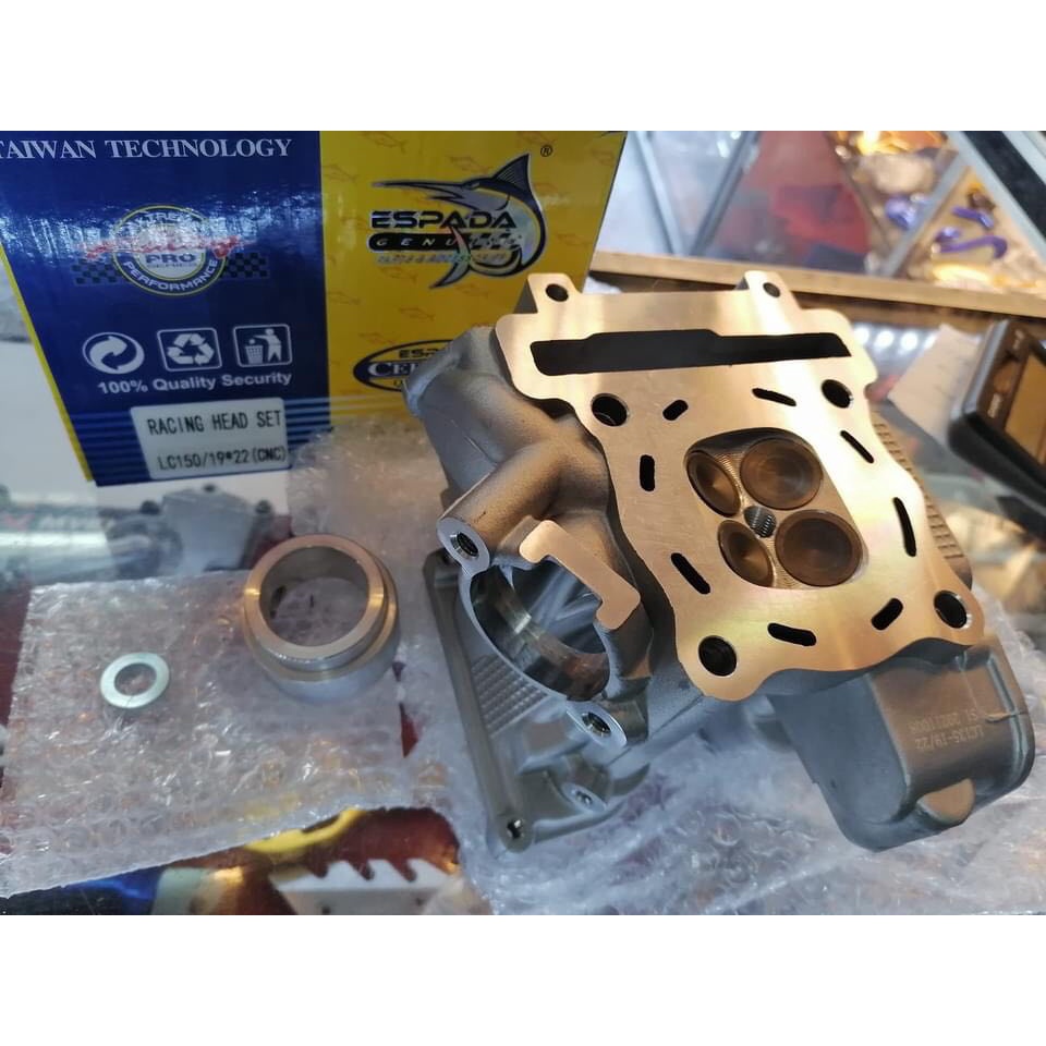 ESPADA RACING HEAD ENGINE COVER for YAMAHA SNIPER 135 CLASSIC | Shopee ...