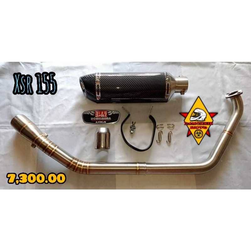 Yamaha XSR 155 370MM Yoshimura R77 Full Exhaust System | Shopee Philippines