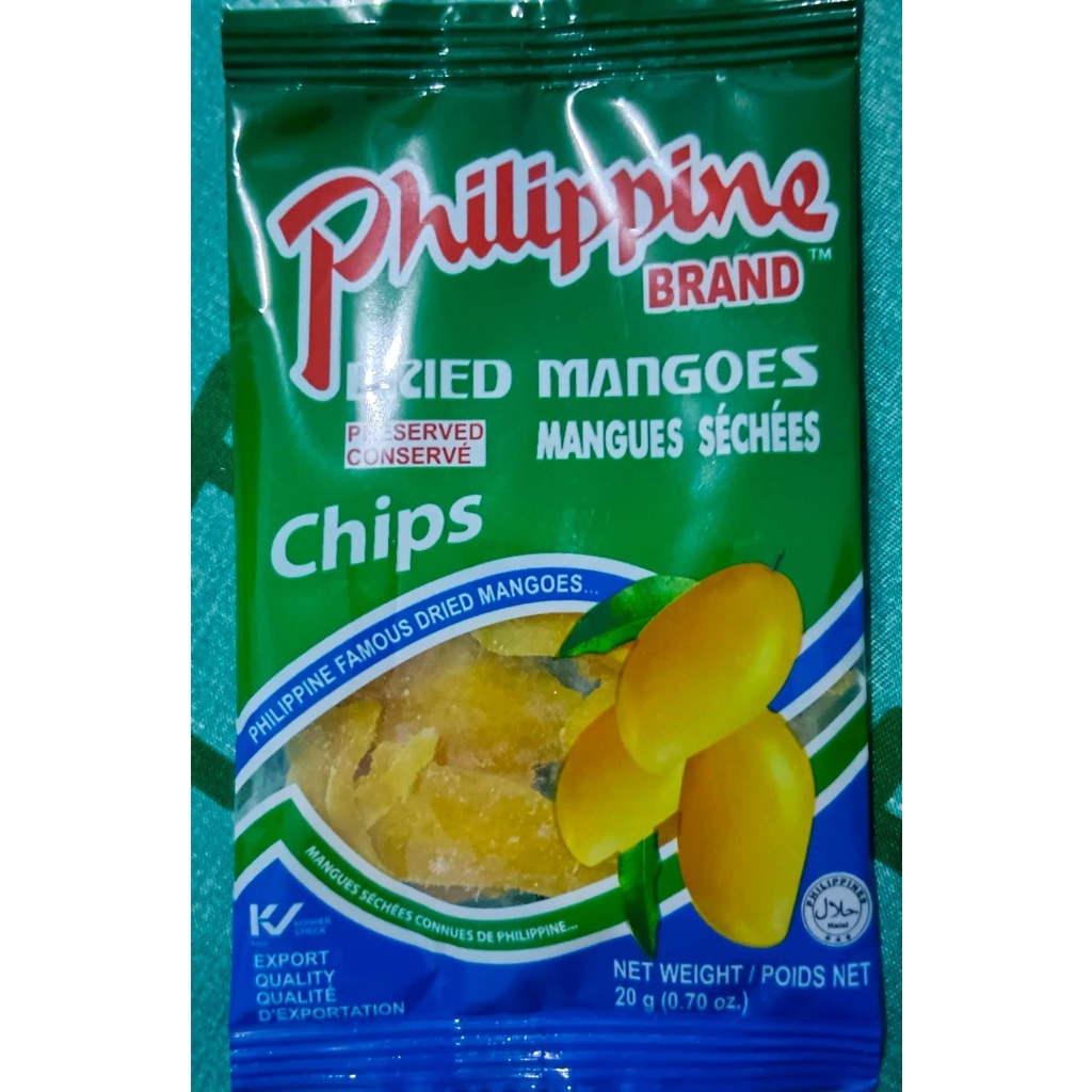 PB DRIED MANGO CHIPS 20G | Shopee Philippines