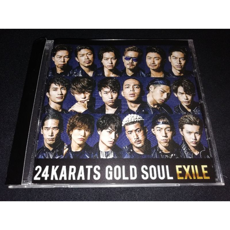 EXILE - 24 Karats Gold Soul CD Jpop Kpop boy band idol music album AUTHENTIC Japanese Audio CDs ...