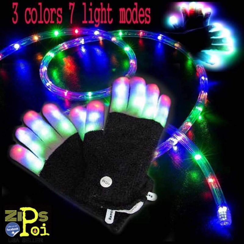 led gloves / rave gloves (sold in pair) | Shopee Philippines