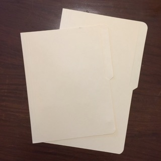 Short and Long White/Cream/Kraft Folder | Shopee Philippines