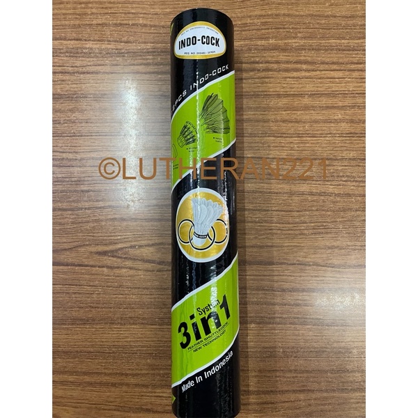 Indocock Badminton Shuttlecock 3in1 | Shopee Philippines